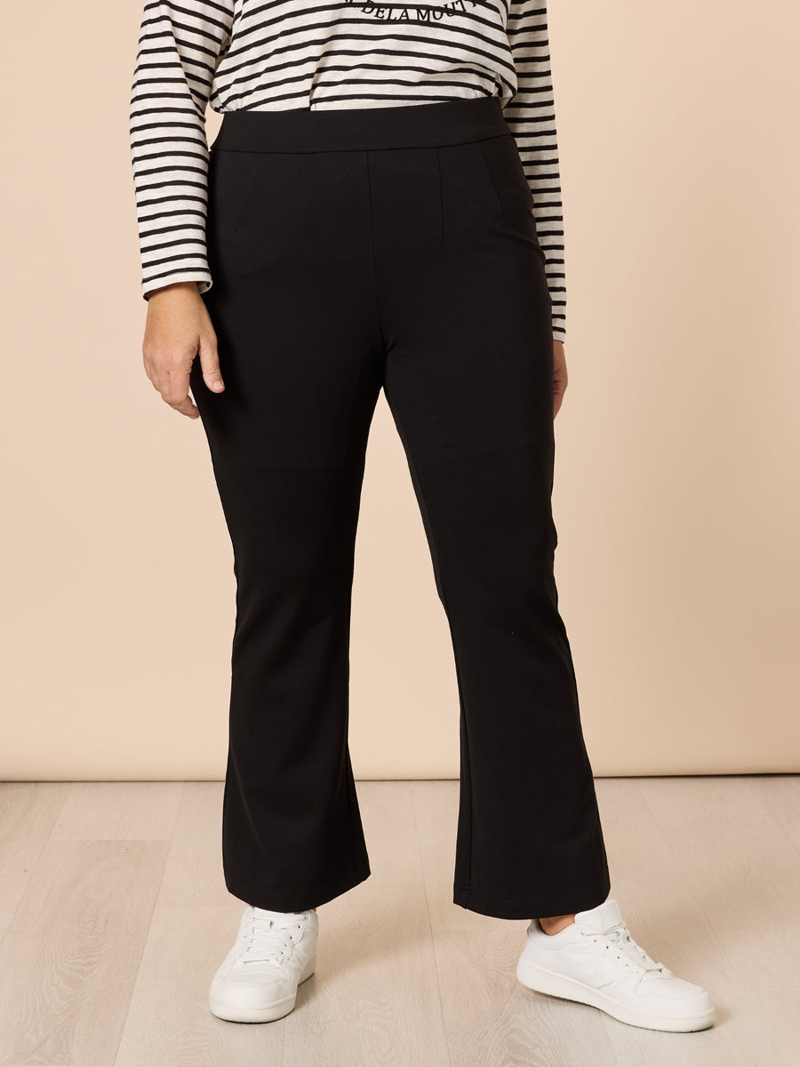 Carla Flare Pant - Black – RC & Co