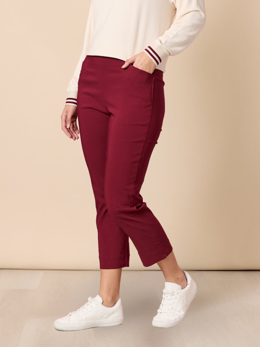 Zara Stretch Pant - Shiraz – RC & Co