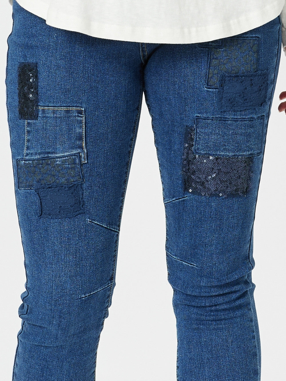 All That Jazz Applique Jean - Dark Denim – RC & Co