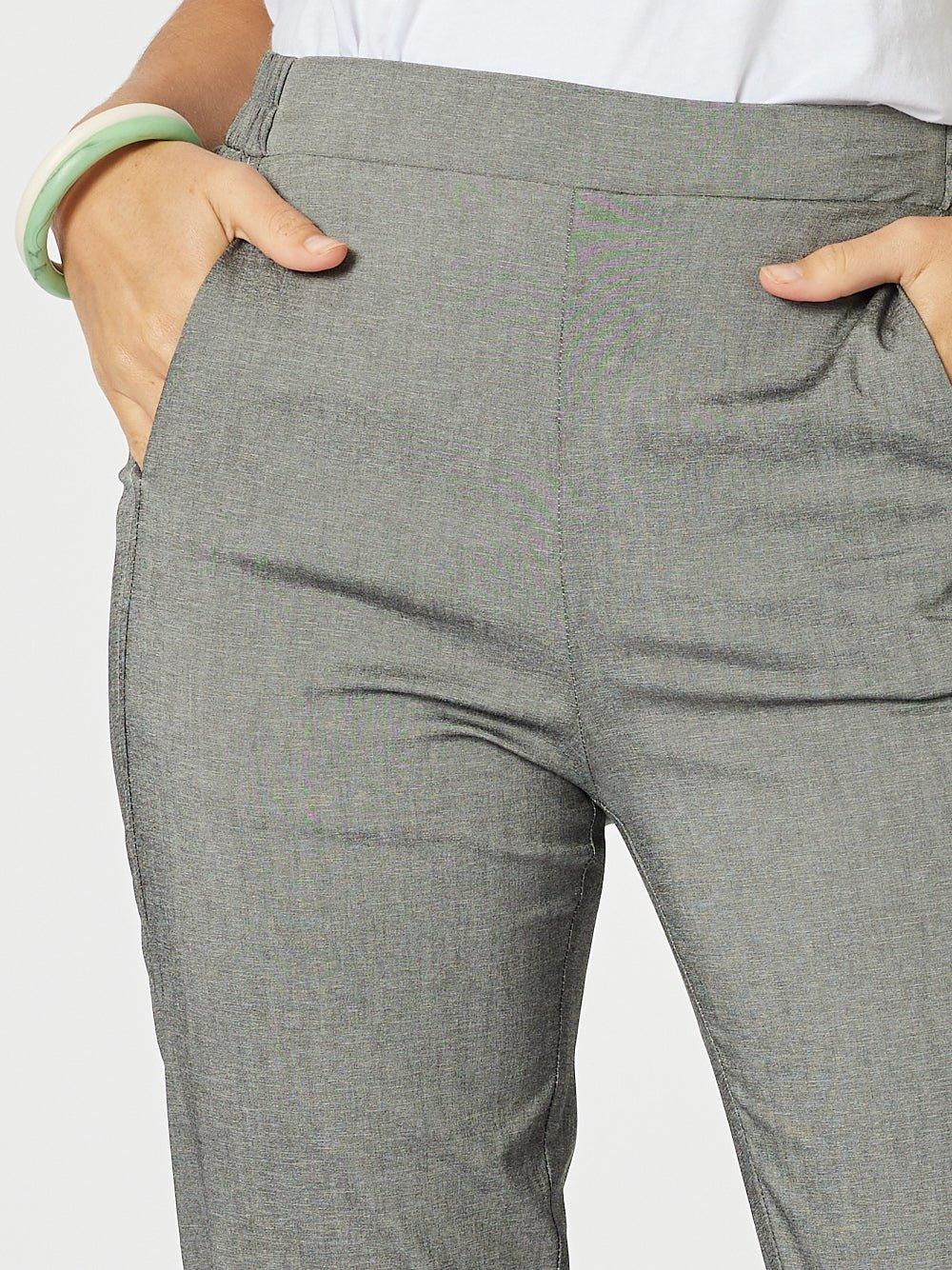 Parachute Stitch Detail Pant - Grey Marle – RC & Co