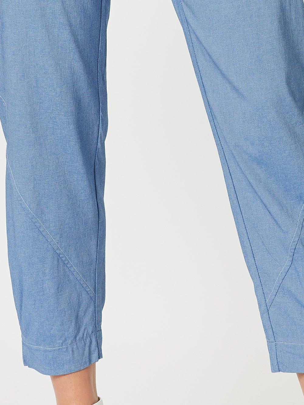 Parachute Stitch Detail Pant - Indigo Marle – RC & Co