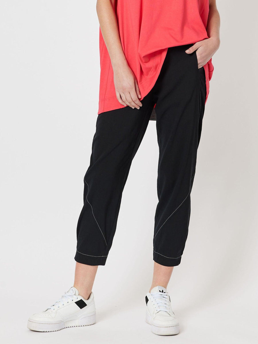 Parachute Stitch Pull On Pant - Black – RC & Co